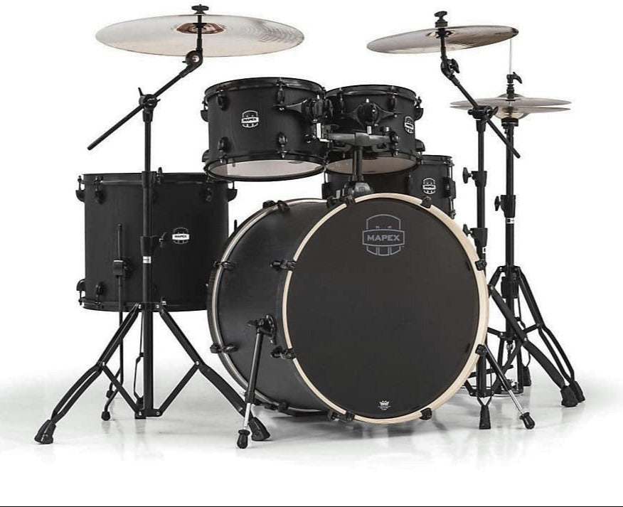 Mapex Mars 22/10/12/16+14s Rock Shell Pack - Nightwood