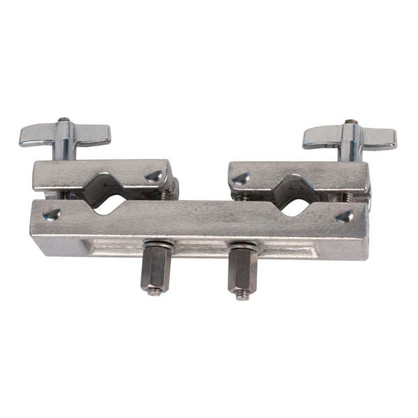 DXP DB431 2 Hole Adaptor Multi Clamp in Silver | Drum Hardware