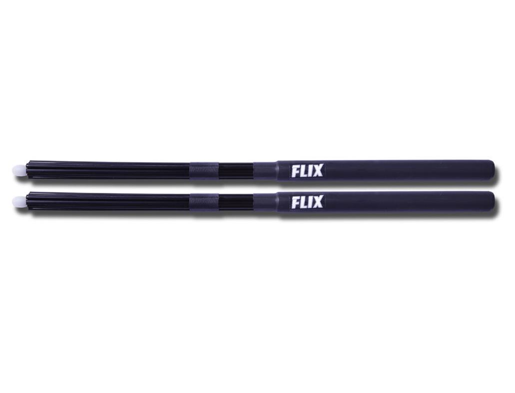 FLIX - Black Heavy Tip Fusion Brush Rods