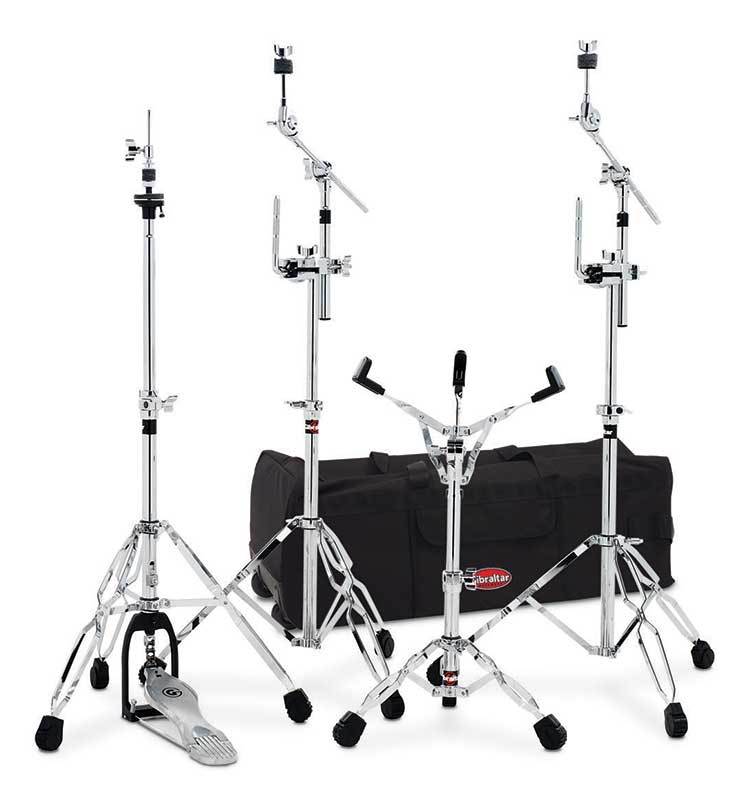 Gibraltar G5 Series Drum Hardware Gig Pack with 33" Rolling Bag
