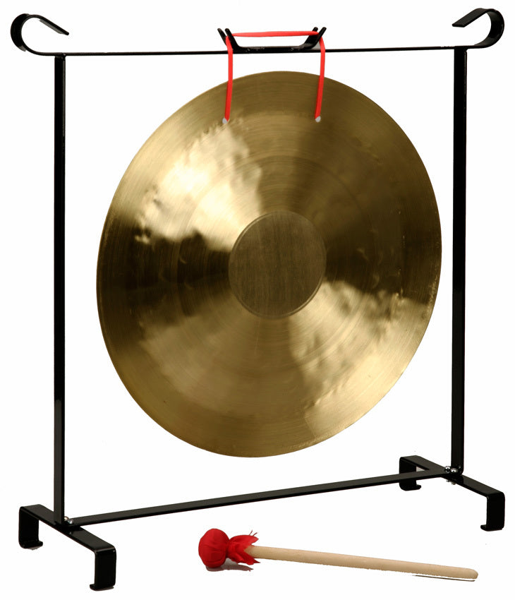 Opus Percussion 14" Gong with Metal Stand & Beater