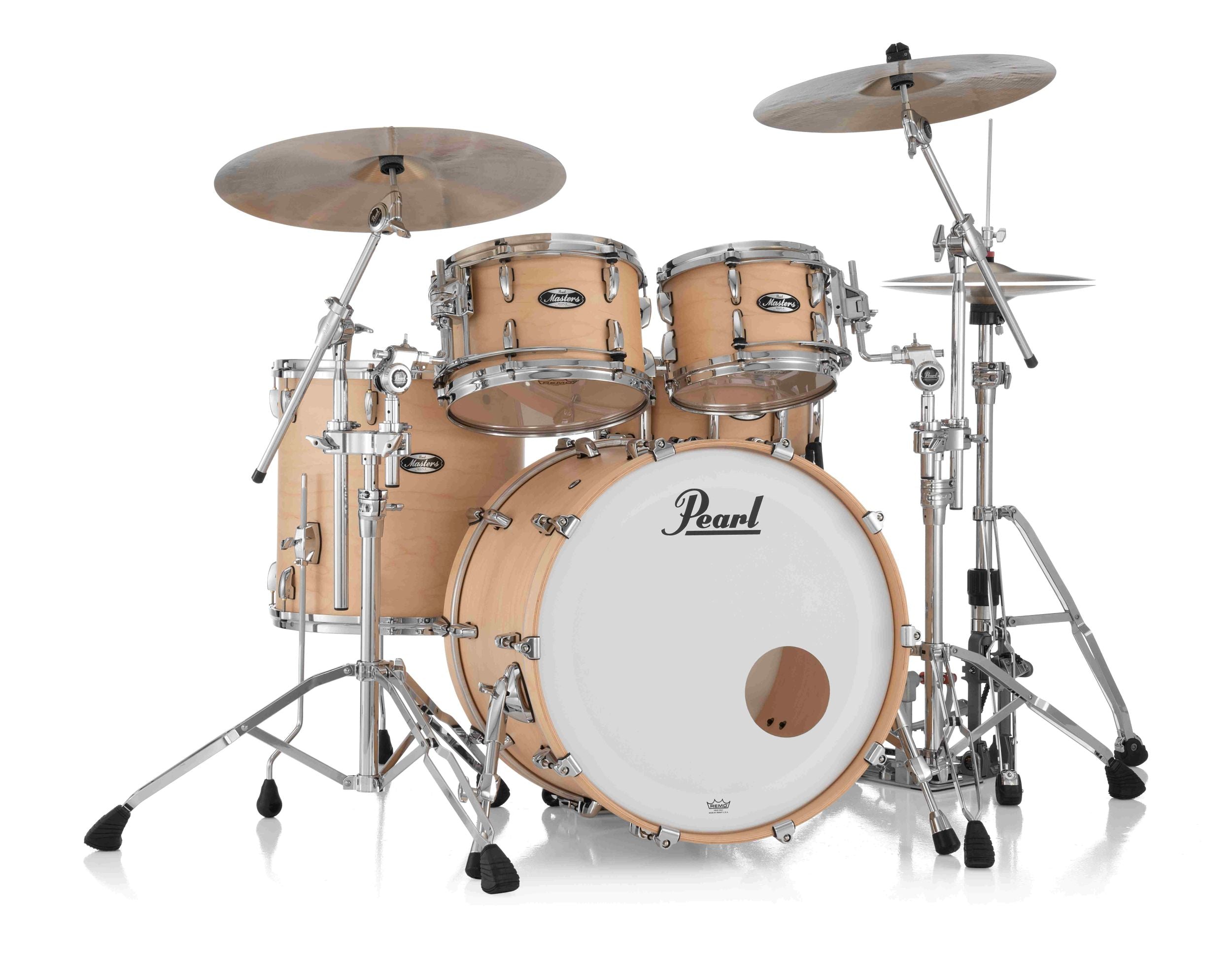 Pearl Master Maple 22" 4pc Shell Pack - Matte Natural Maple