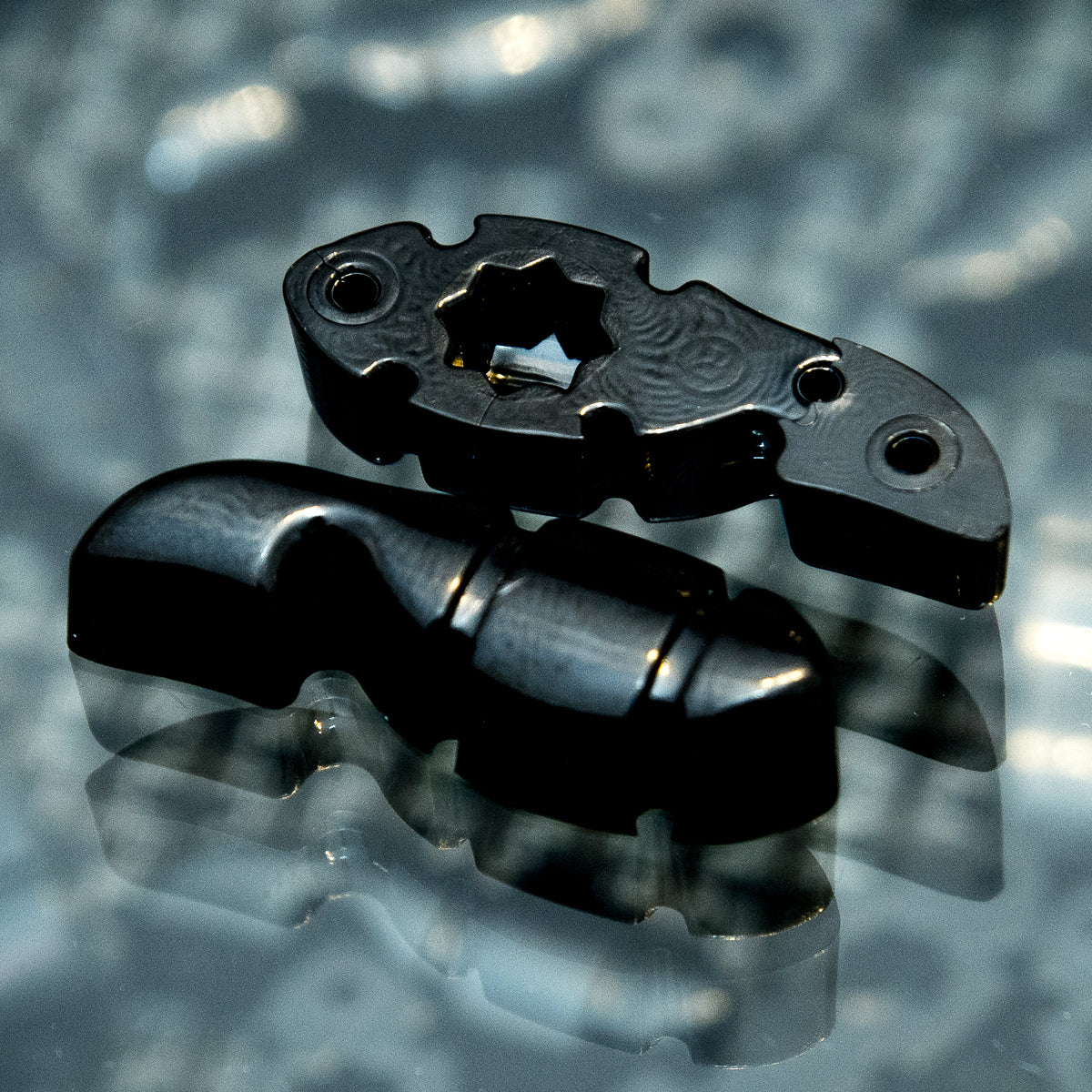 Tuner Fish Lug Locks - Black 4 Pack: Drum Hardware Accessories