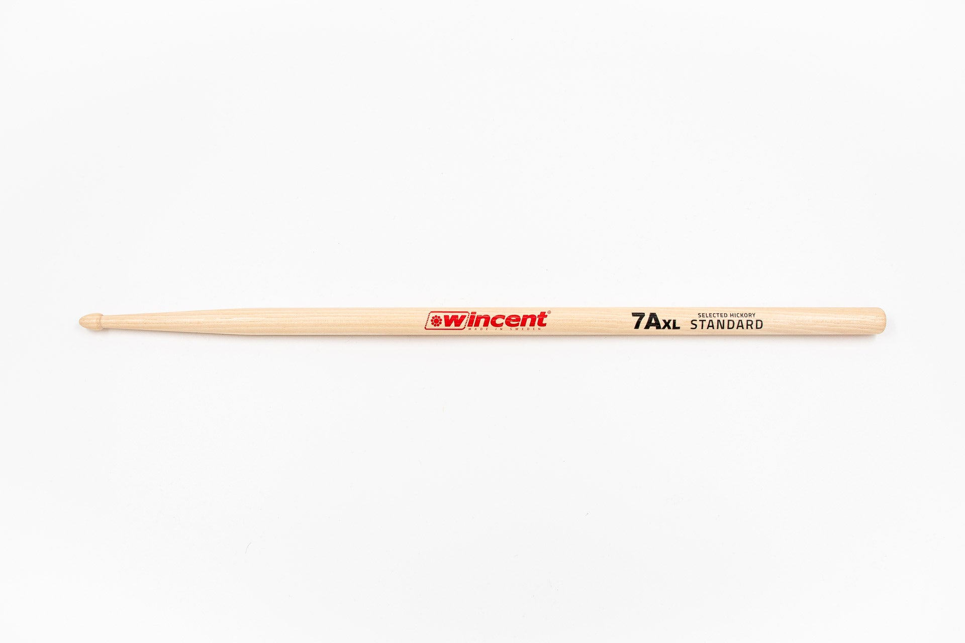 Wincent 1 x Pair 7A XL Extra Long US Hickory Wood Tip Drum Sticks