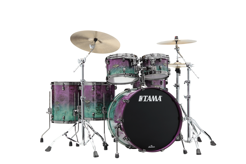 TAMA Starclassic Performer Walnut Birch Nebula Mappa Burl Fade Bass