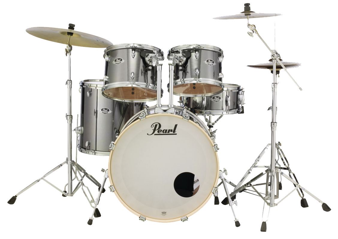Pearl EXX Export Plus 22" Rock Kit Package - Smokey Chrome