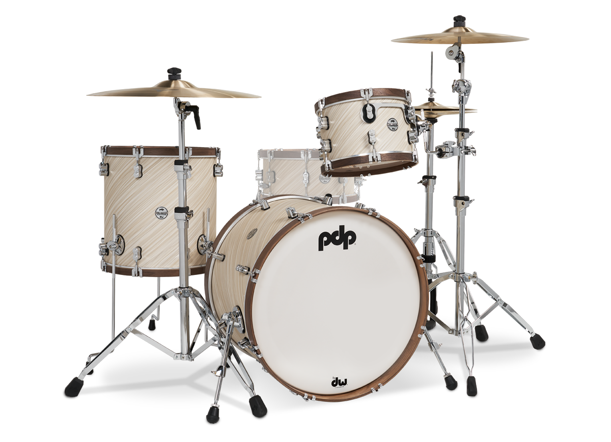 PDP Limited Edition Twisted Ivory 3-Piece Drum Kit
