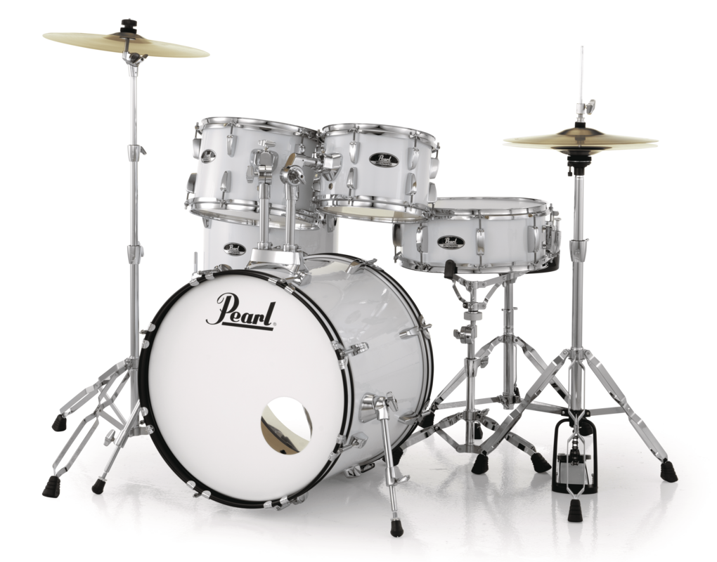 Pearl RS Roadshow-X 22" Fusion Plus Drum Kit Package – Pure White